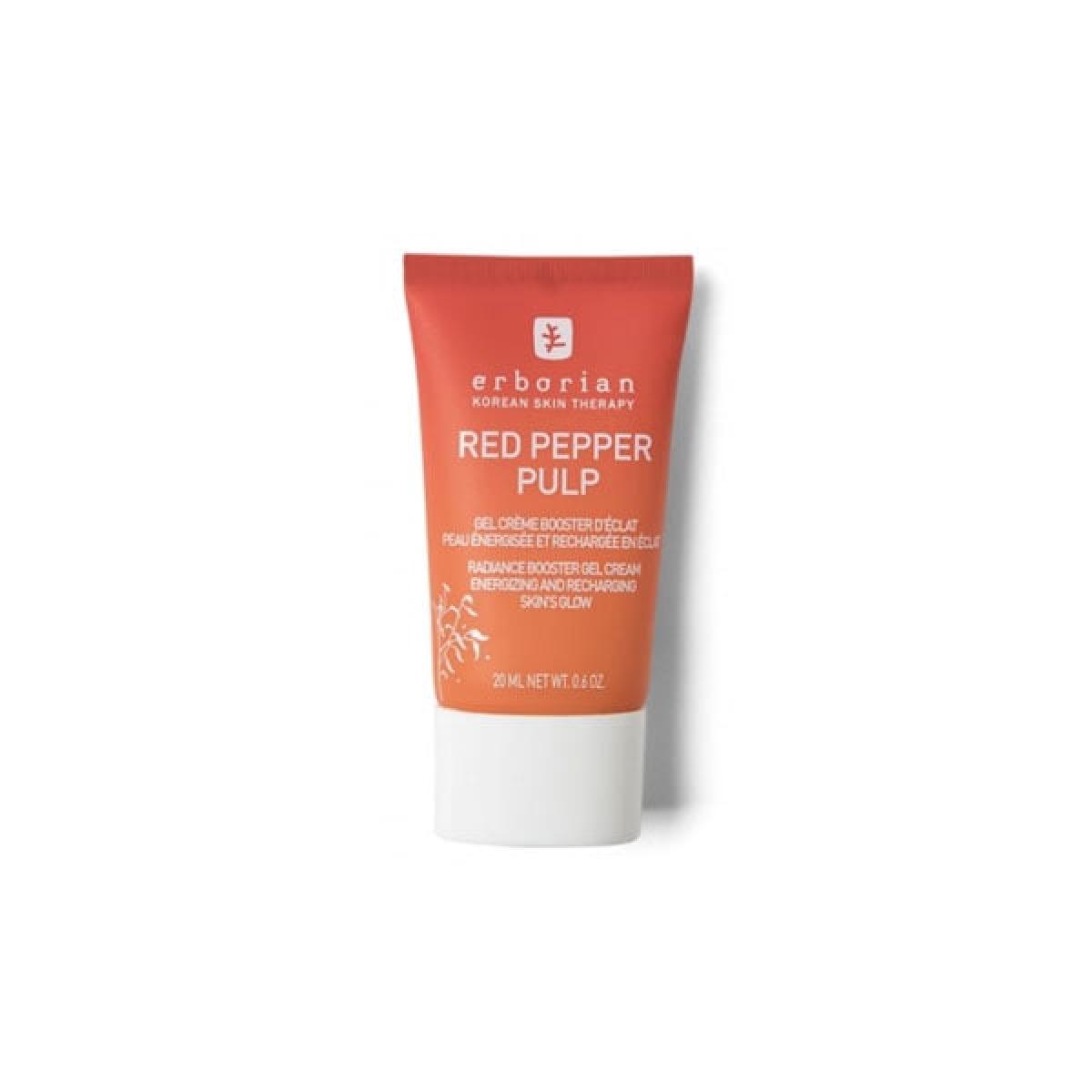ERBORIAN Red pepper pulp gel crème booster d'éclat 20ml - Parapharmacie ...