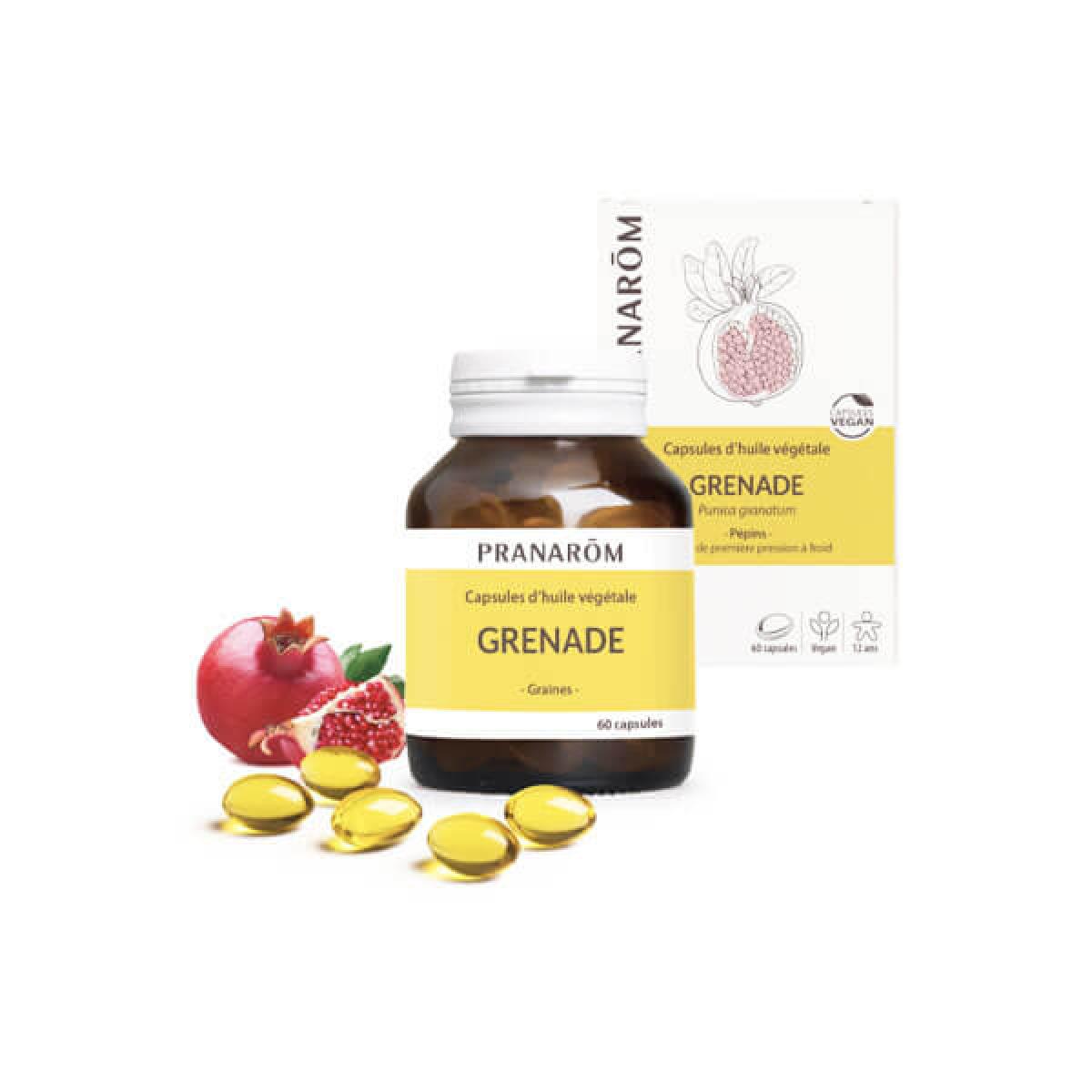 PRANAROM Grenade bio 60 capsules - Parapharmacie - Pharmarket