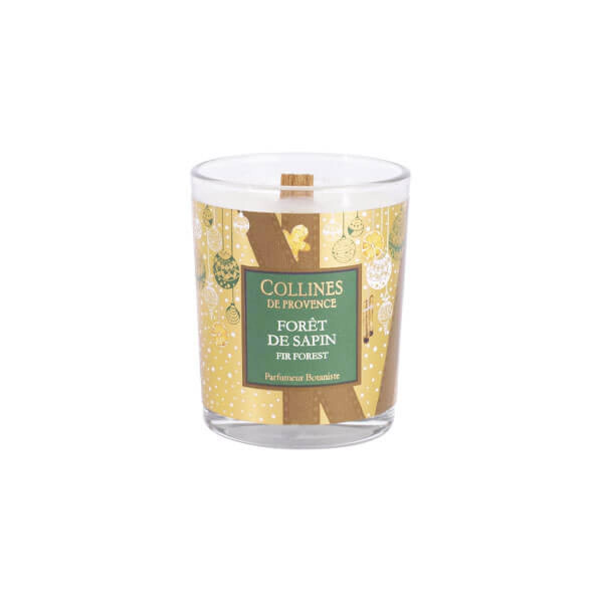 COLLINES DE PROVENCE Bougie parfumée forêt de sapin 75g - Parapharmacie ...