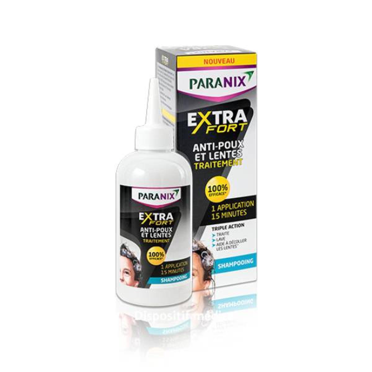 PARANIX Extra fort shampooing anti-poux 200ml - Parapharmacie - Pharmarket