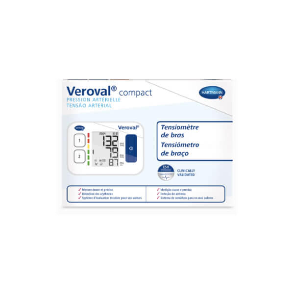 HARTMANN Veroval compact tensiomètre de bras - Parapharmacie - Pharmarket