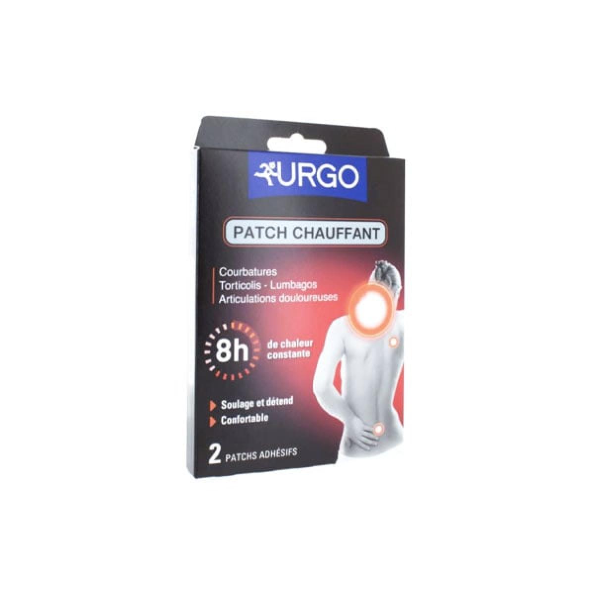 URGO Patch chauffant 8h 2 patchs adhésifs - Parapharmacie - Pharmarket