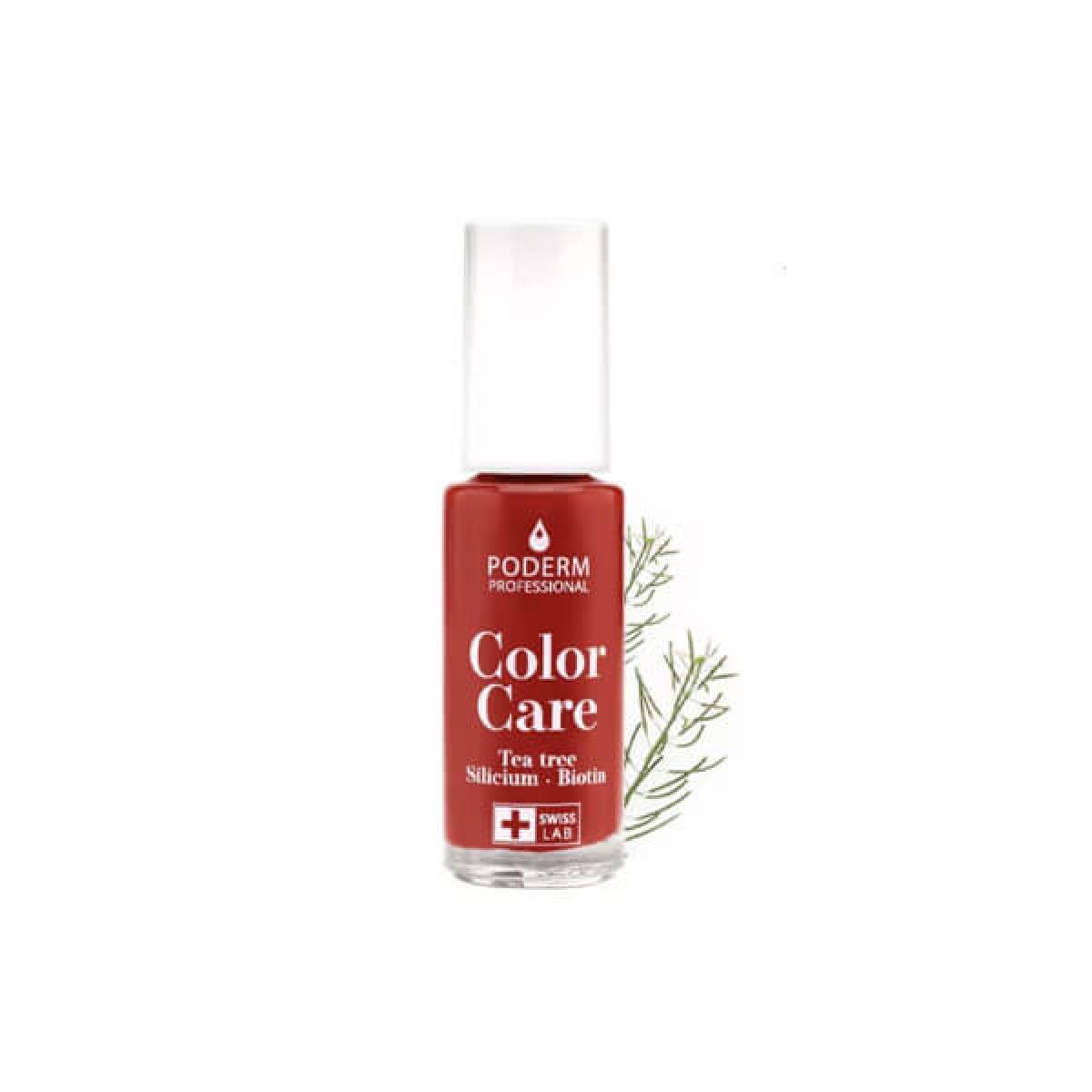 PODERM Vernis color care tea tree rouge allure 8ml - Parapharmacie ...