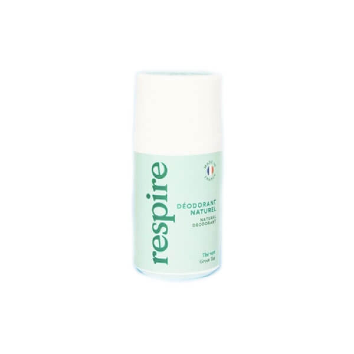 RESPIRE Déodorant naturel thé vert 50ml - Parapharmacie - Pharmarket