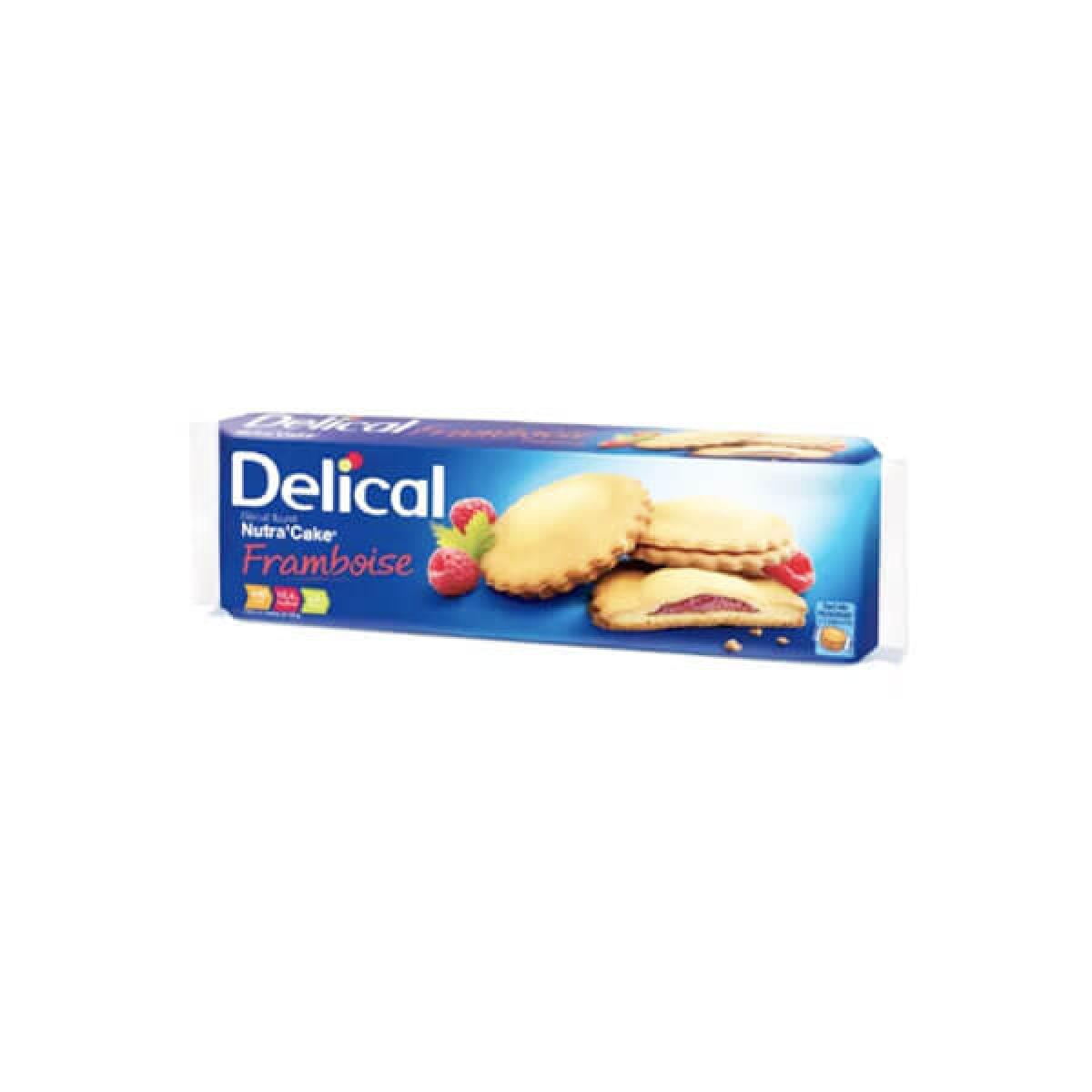 DELICAL Nutra'cake 9 biscuit framboise - Parapharmacie - Pharmarket