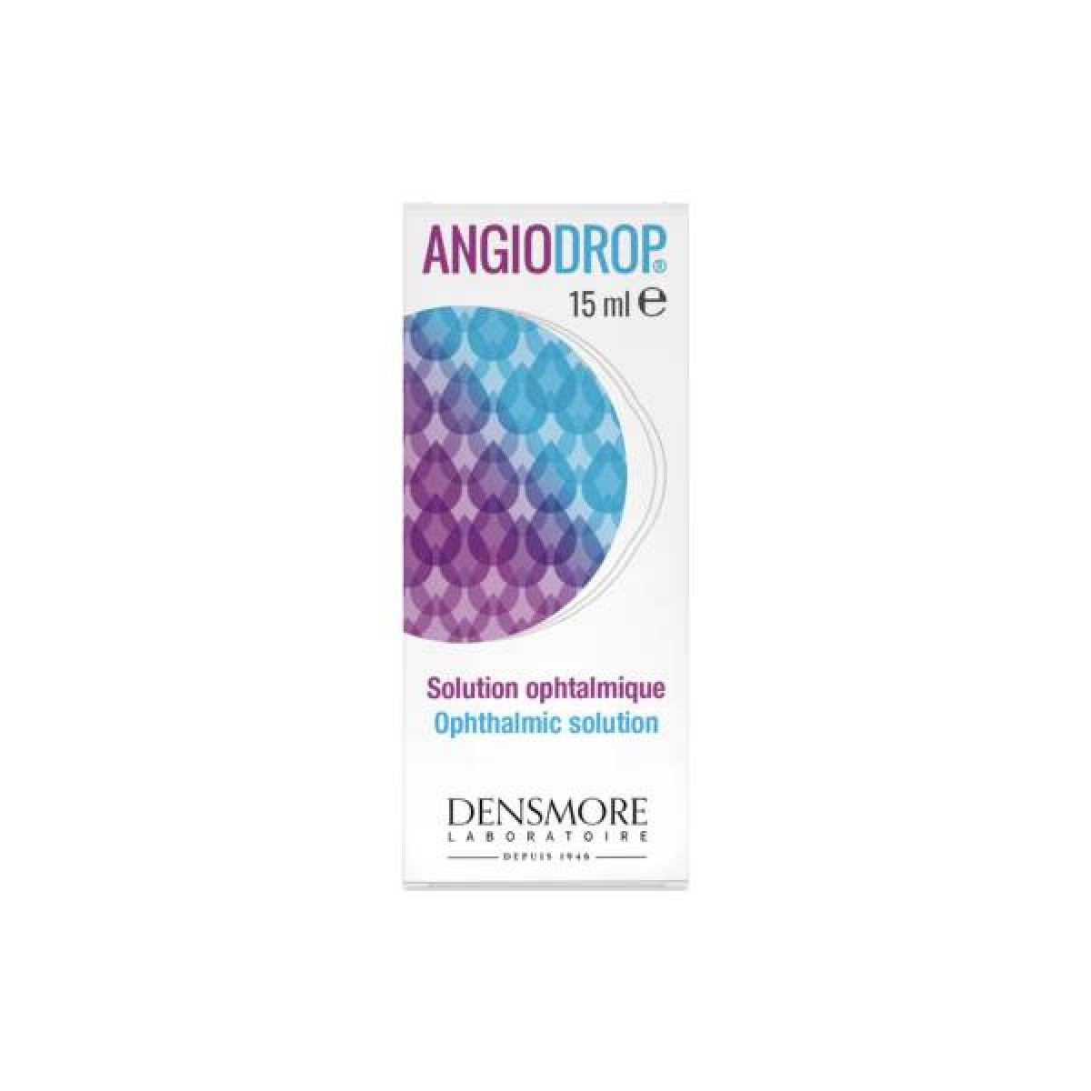 DENSMORE Angiodrop solution ophtalmique 15ml - Parapharmacie - Pharmarket