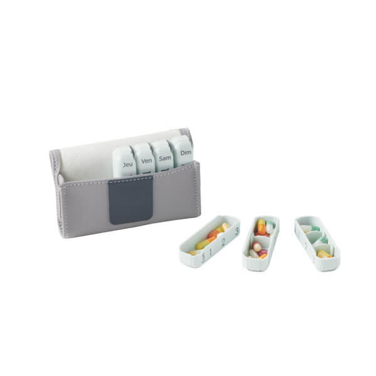 COOPER Pilbox pilulier mini gris clair - Parapharmacie - Pharmarket