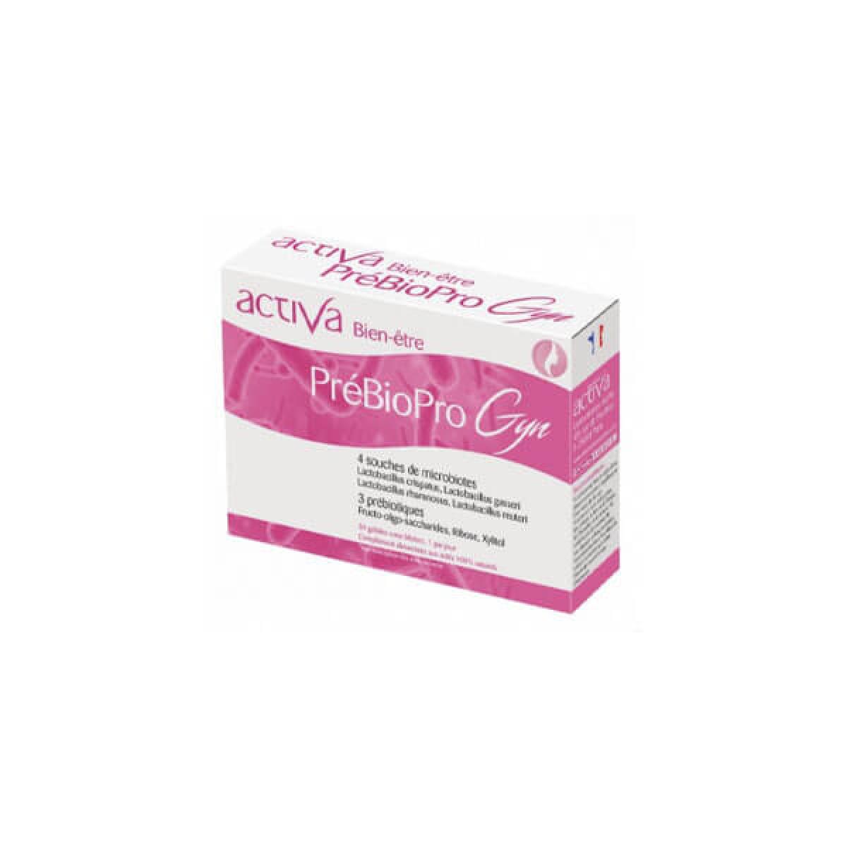 ACTIVA Bien-être préBioPro gyn 30 capsules - Parapharmacie - Pharmarket