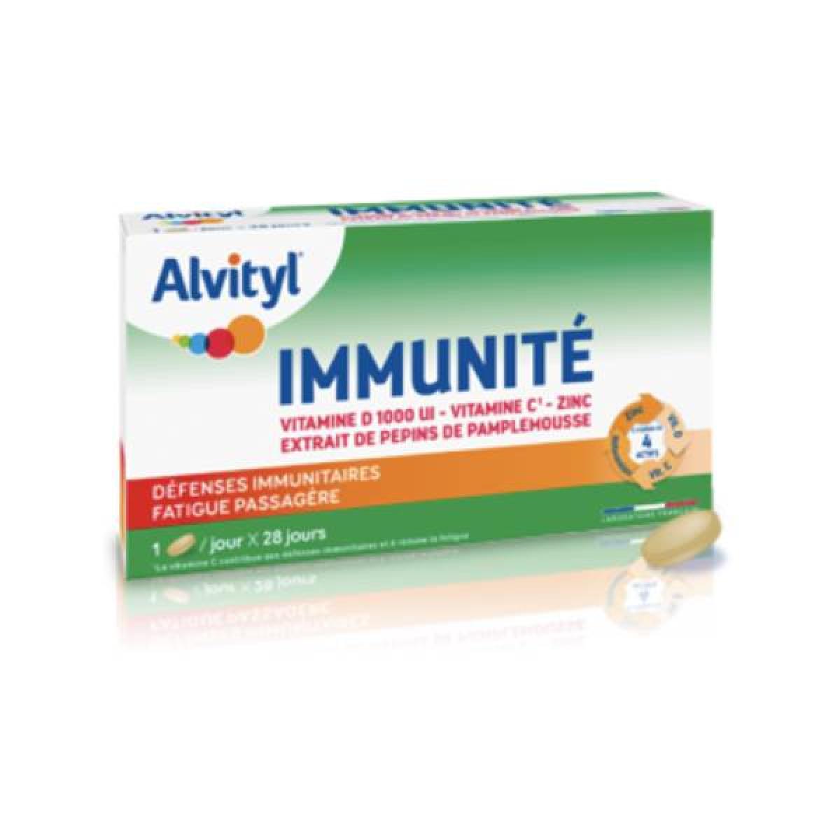 ALVITYL Immunité 28 comprimés - Parapharmacie - Pharmarket