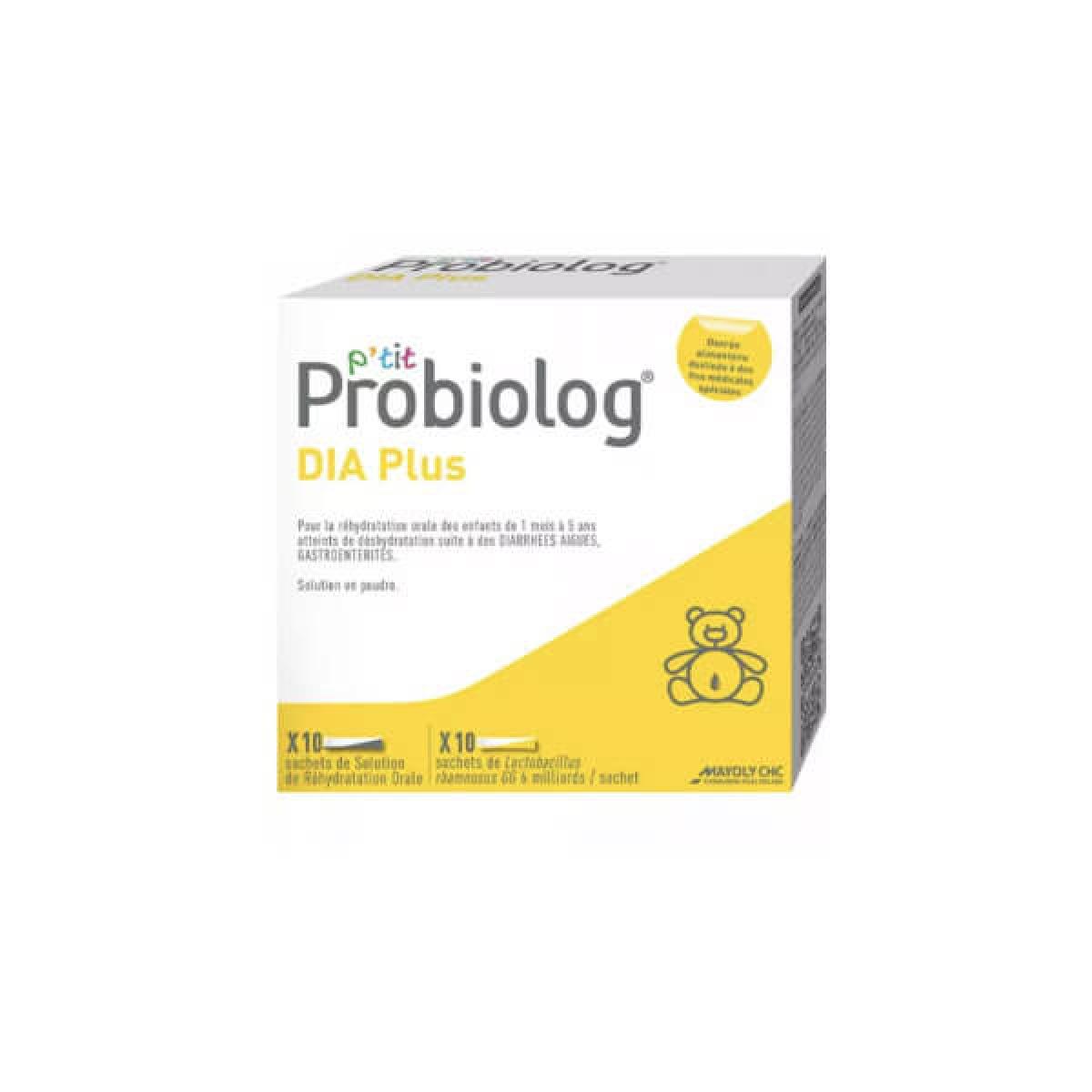 MAYOLY SPINDLER P'tit probiolog DIA plus 20 sachets - Parapharmacie ...