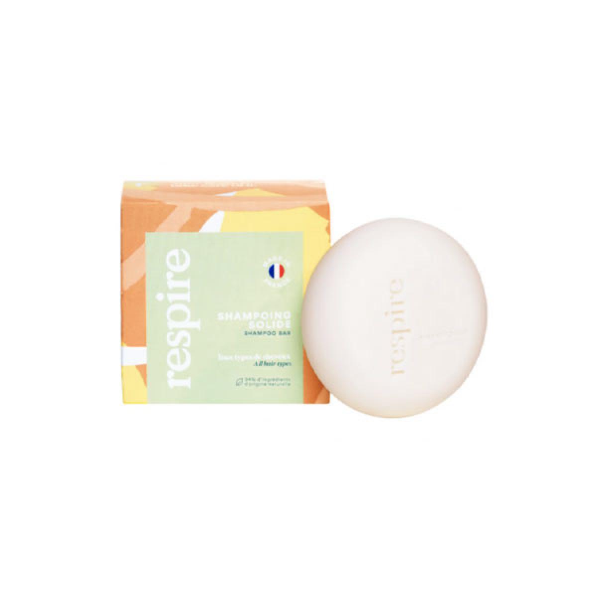 RESPIRE Shampoing solide 75g - Parapharmacie - Pharmarket