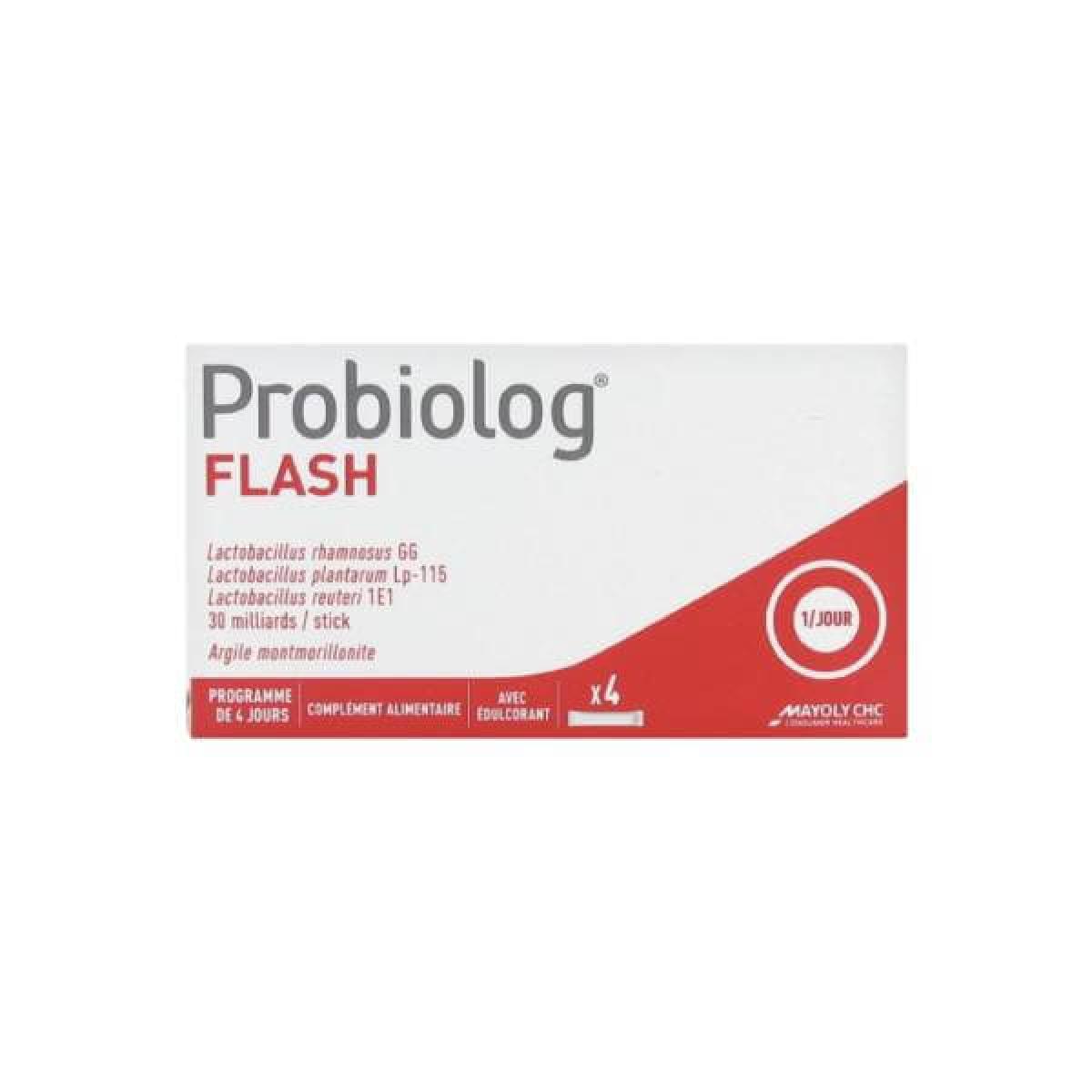 MAYOLY SPINDLER Probiolog flash 4 sticks - Parapharmacie - Pharmarket