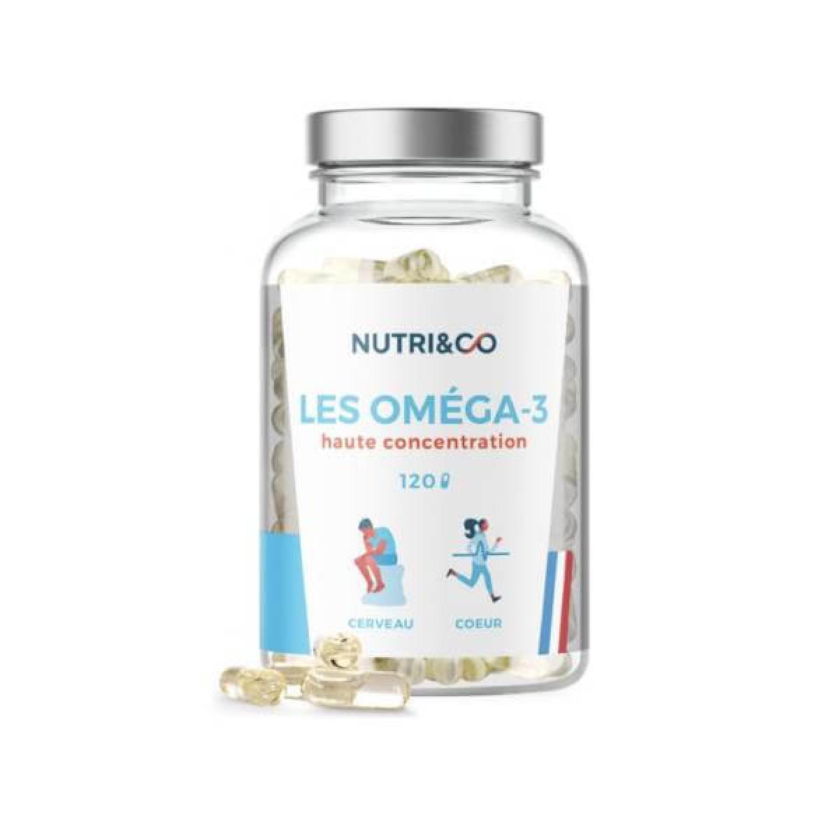 NUTRI & CO Les oméga-3 60 gélules - Parapharmacie - Pharmarket