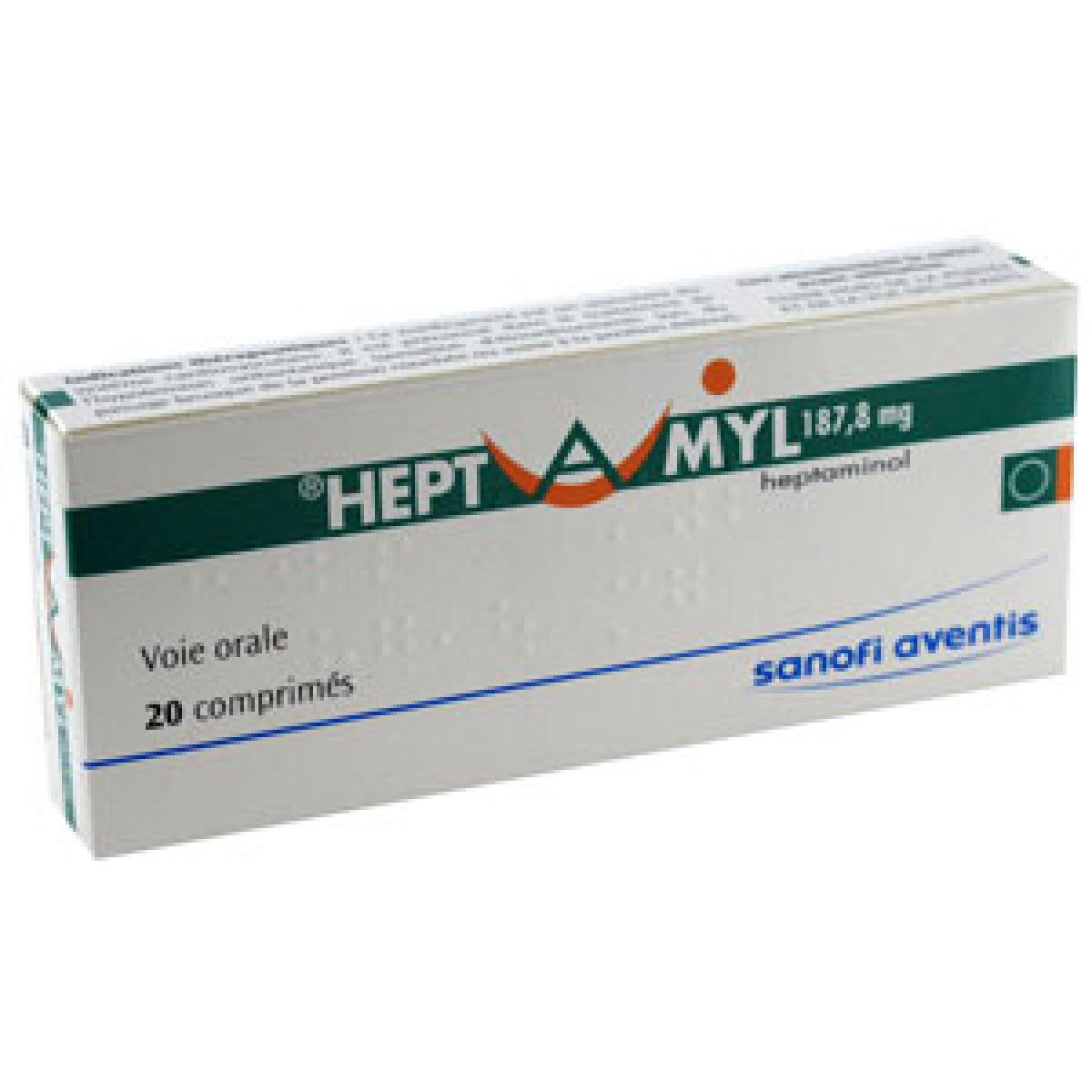 SANOFI Hept a myl 187,8mg 20 comprimés - Médicaments - Pharmarket