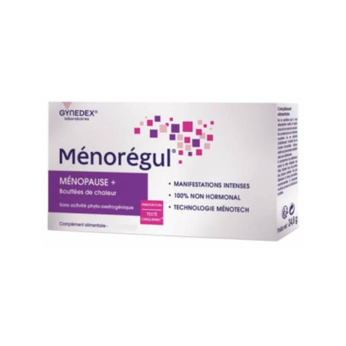 NOVODEX Ménorégul ménopause+ 60 comprimés - Parapharmacie - Pharmarket