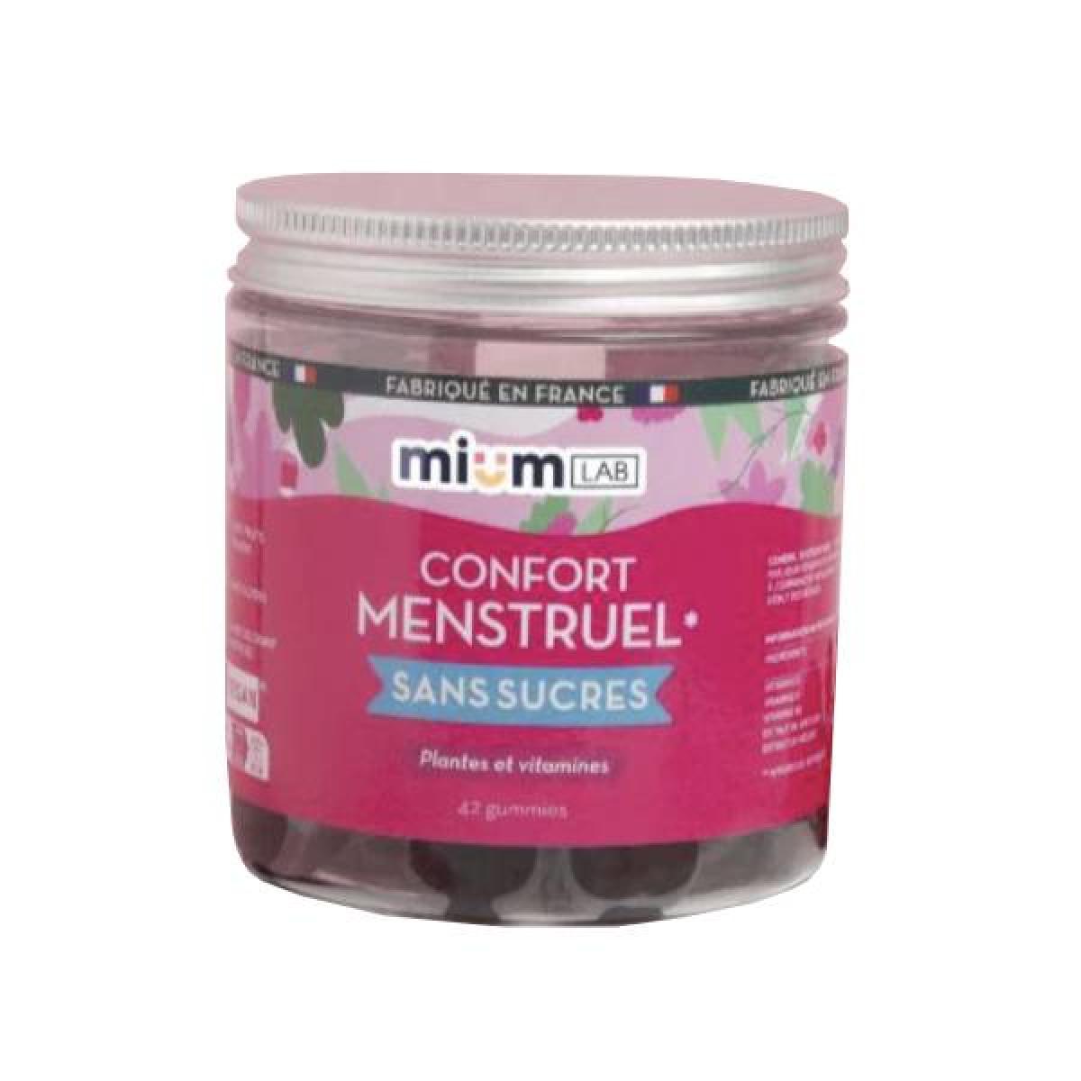 MIUM LAB Confort menstruel sans sucre 42 gummies - Parapharmacie ...