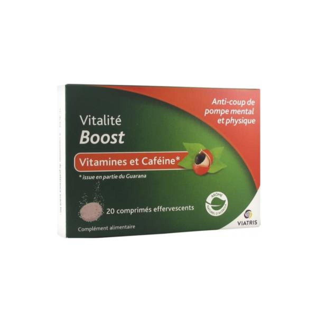 MYLAN-VIATRIS Vitalité boost 20 comprimés effervescents - Parapharmacie ...