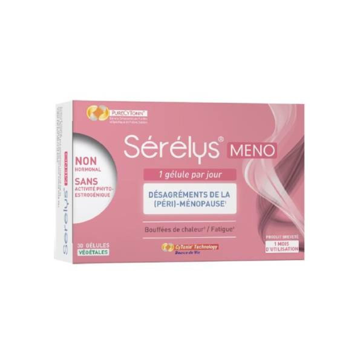 SÉRÉLYS PHARMA Meno 30 gélules - Parapharmacie - Pharmarket
