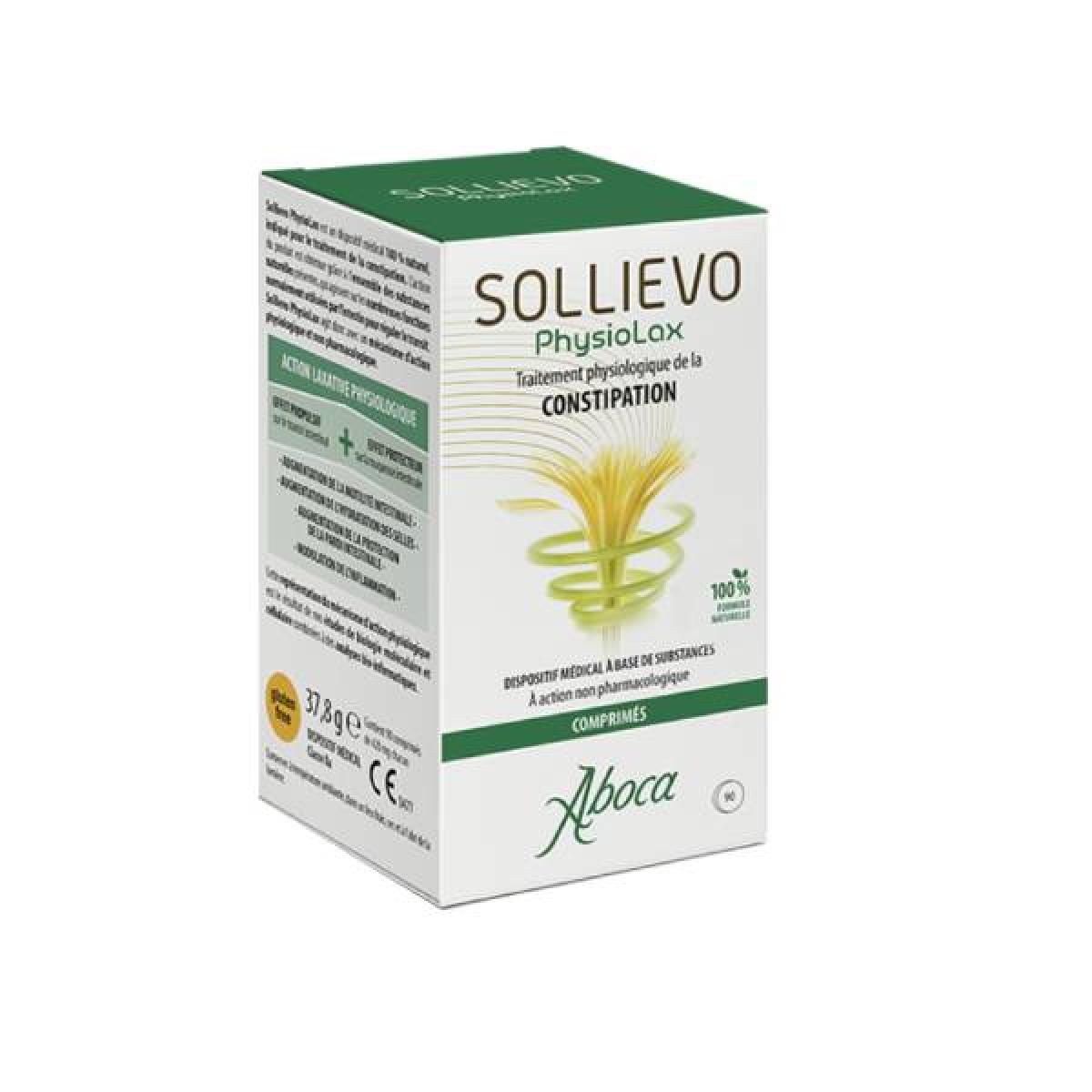 ABOCA Sollievo physiolax 90 comprimés - Parapharmacie - Pharmarket