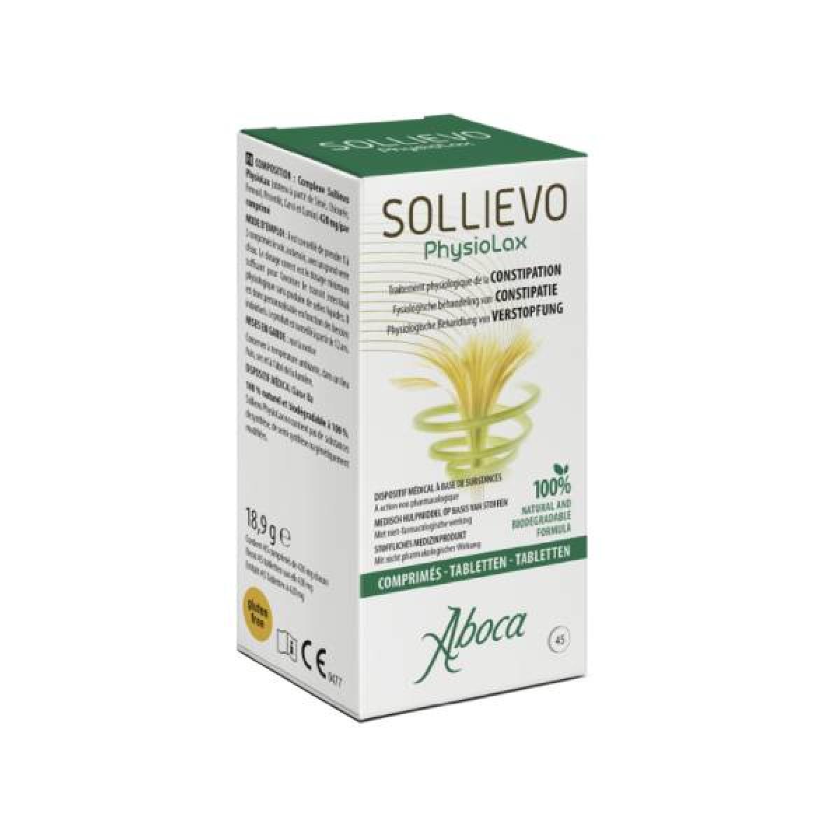 ABOCA Sollievo physiolax 45 comprimés - Parapharmacie - Pharmarket