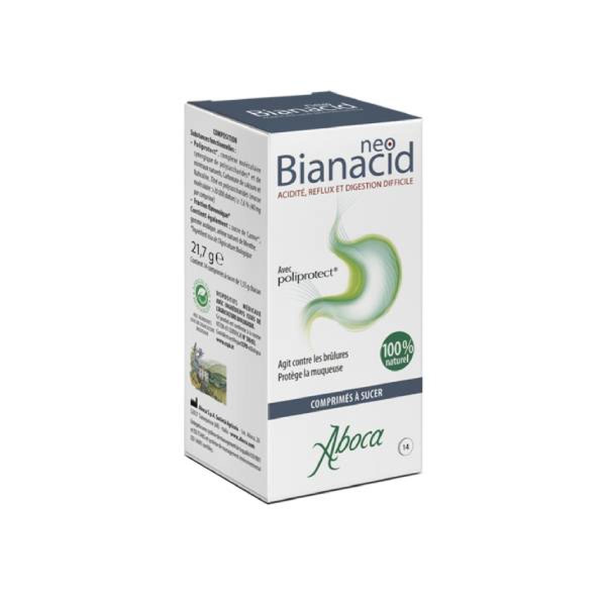 ABOCA Neobianacid 14 comprimés - Parapharmacie - Pharmarket