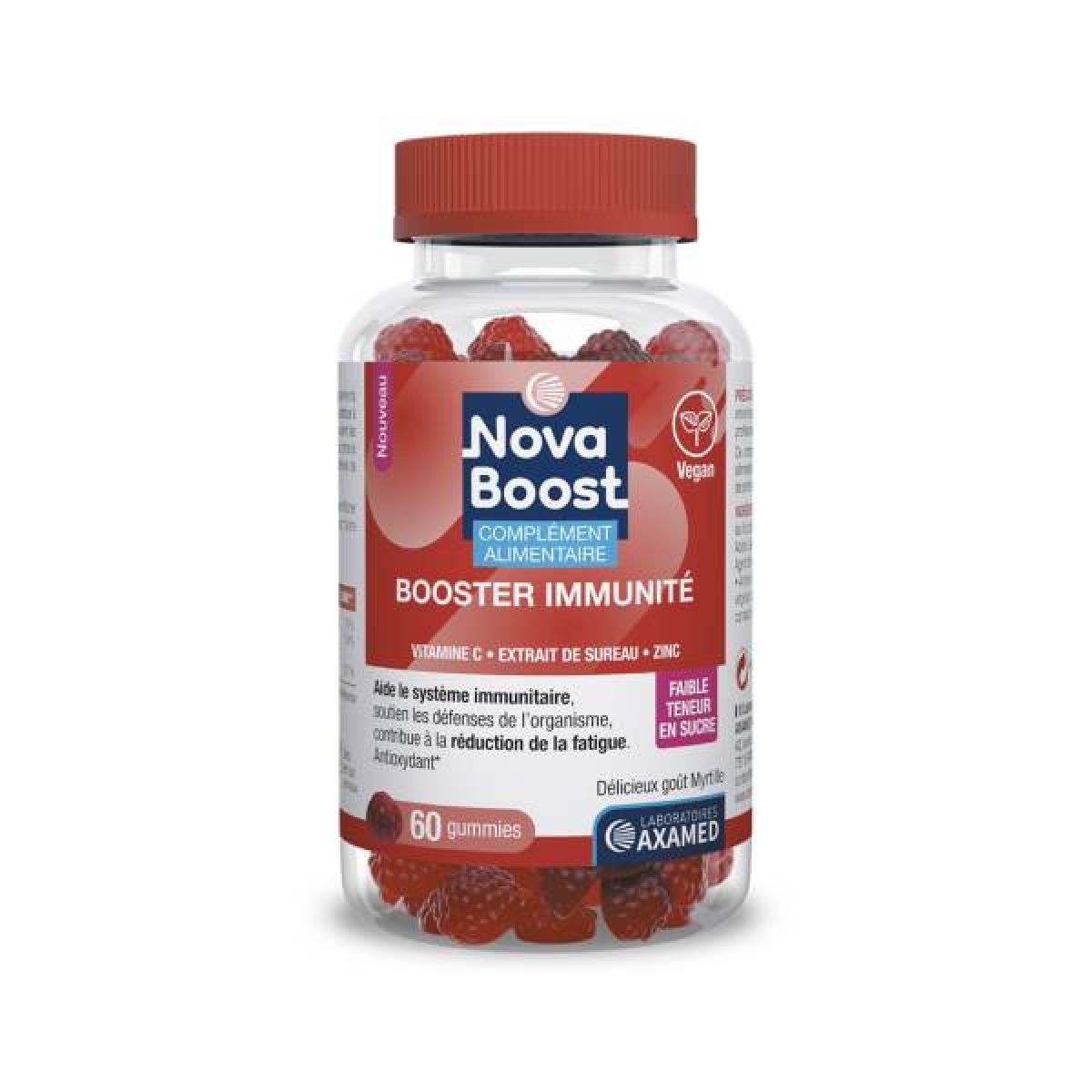 NOVABOOST Booster immunité 60 gummies - Parapharmacie - Pharmarket