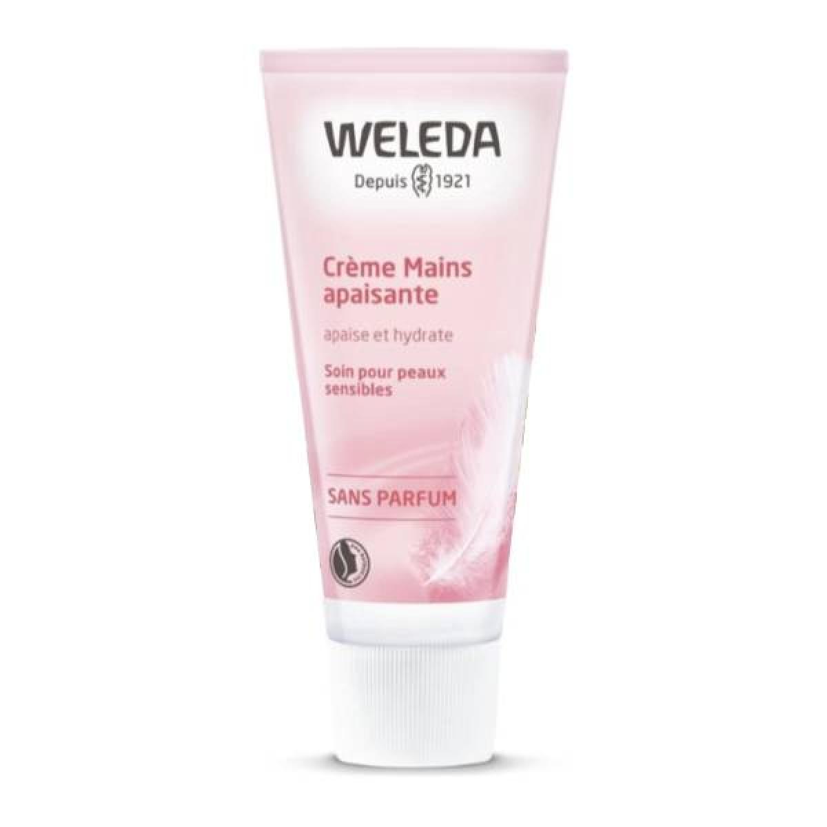 WELEDA Crème mains apaisante sans parfum 50ml - Parapharmacie - Pharmarket