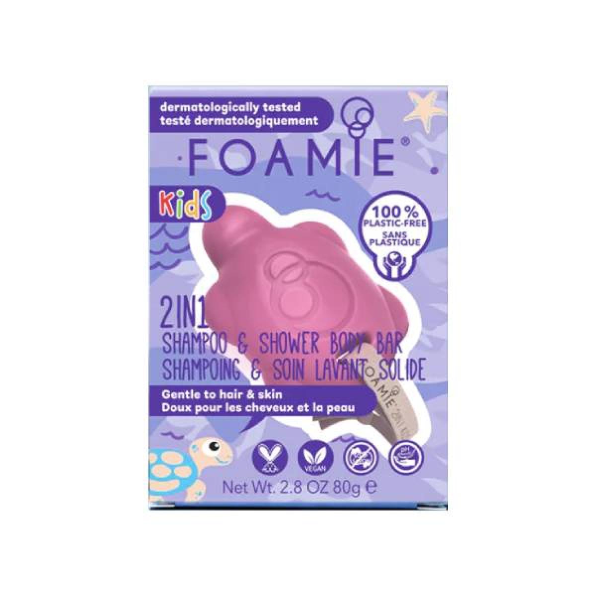 FOAMIE Kids shampoing & soin lavant solide 2en1 80g - Parapharmacie ...