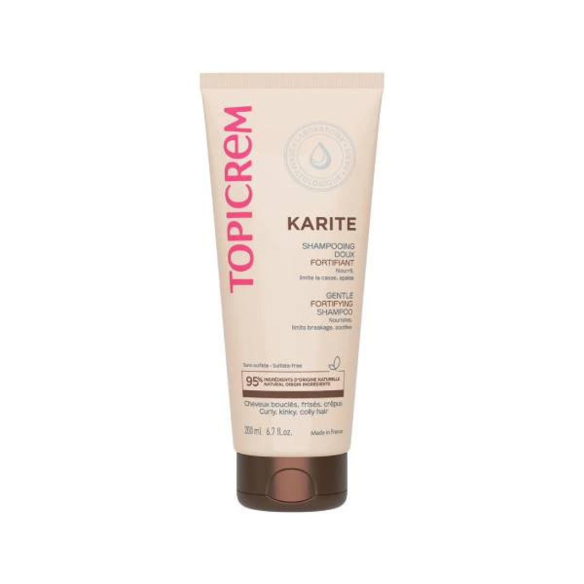 TOPICREM Shampooing doux fortifiant karité 200ml - Parapharmacie ...