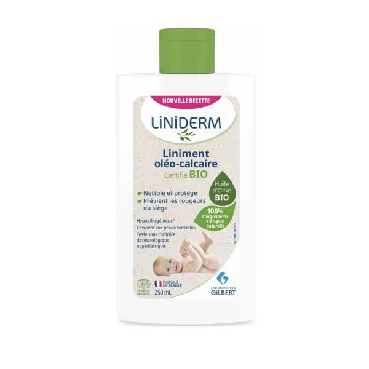 GILBERT Liniderm liniment oléo-calcaire bio 250ml - Parapharmacie ...