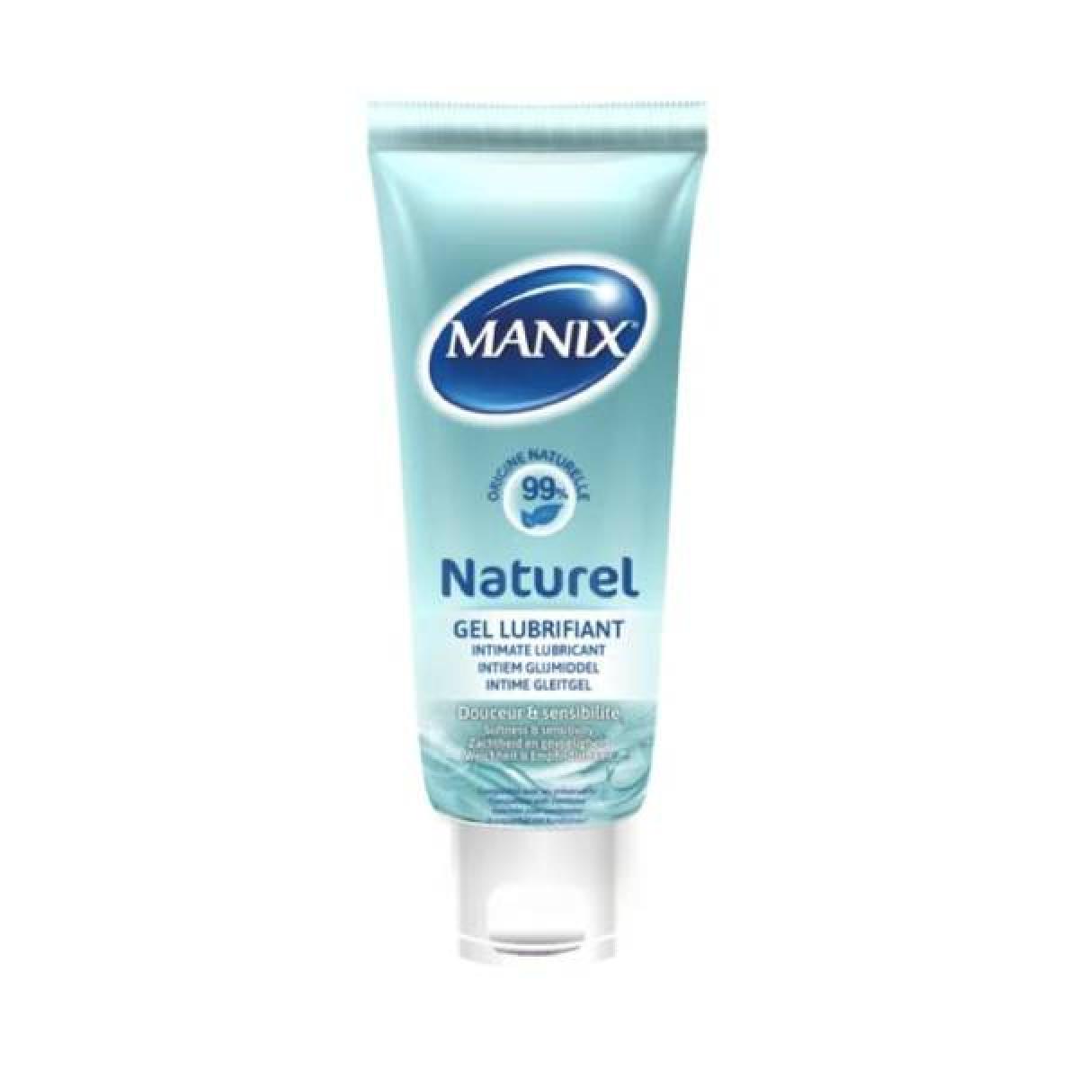 MANIX Natural gel lubrifiant 80ml - Parapharmacie - Pharmarket