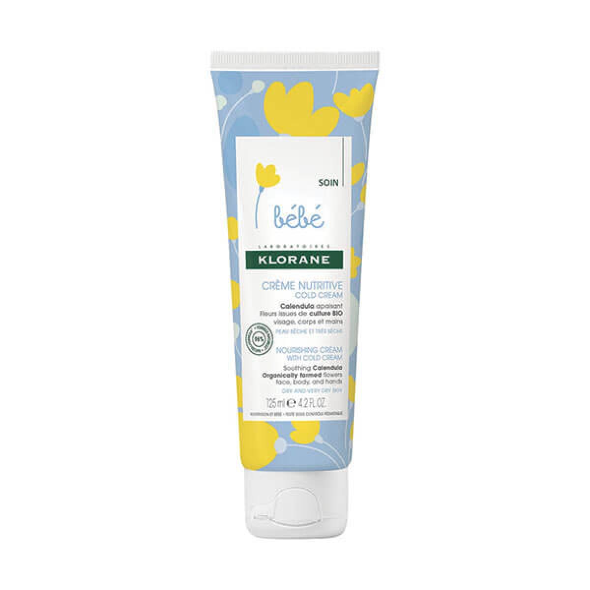 KLORANE Bébé crème nutritive cold cream 125ml - Parapharmacie - Pharmarket