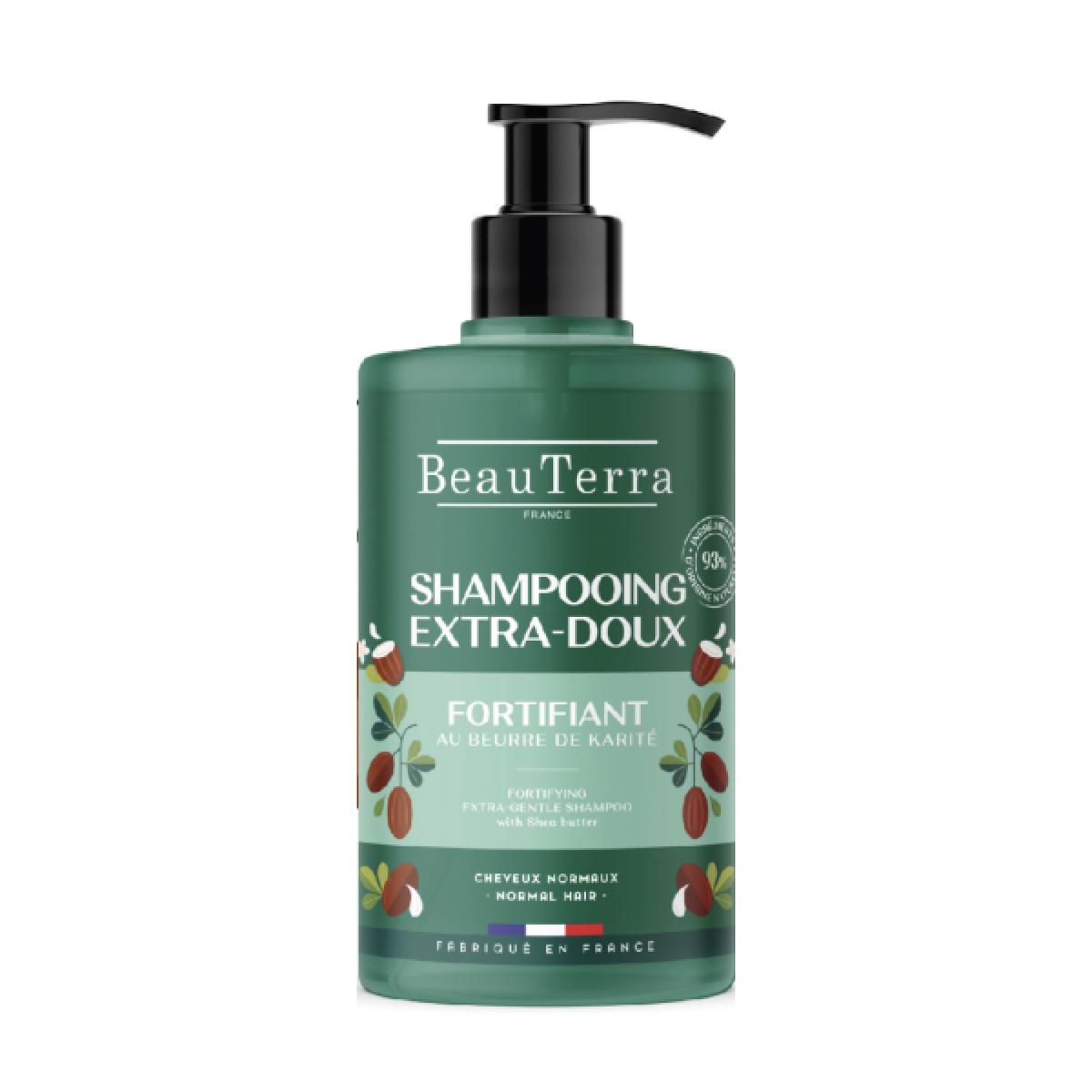 BEAUTERRA Shampooing extra doux fortifiant 750ml - Parapharmacie ...