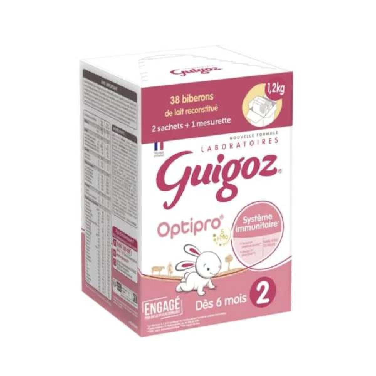 GUIGOZ Optipro 2ème âge 1,2kg - Parapharmacie - Pharmarket