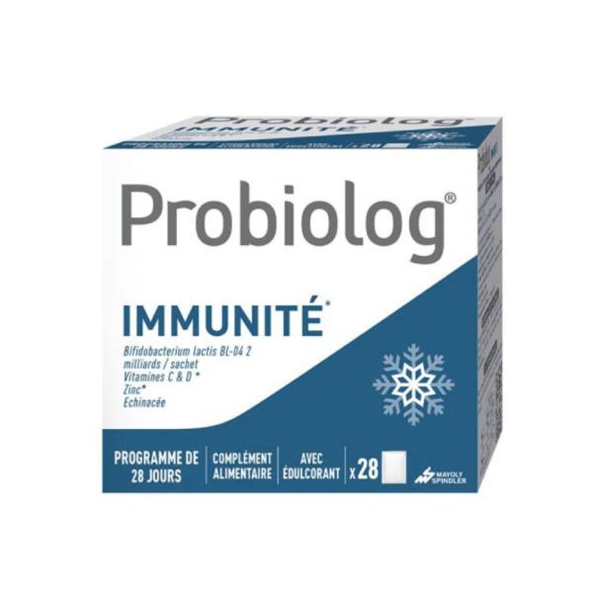MAYOLY SPINDLER Probiolog immunité 28 sachets - Parapharmacie - Pharmarket