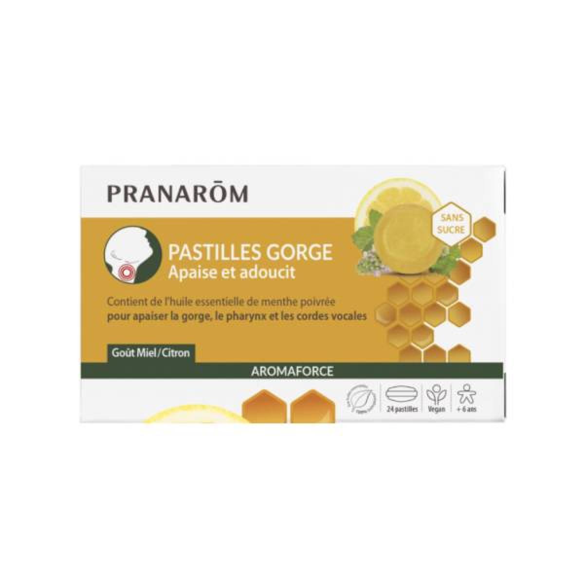 PRANAROM Aromaforce 24 pastilles gorge - Parapharmacie - Pharmarket