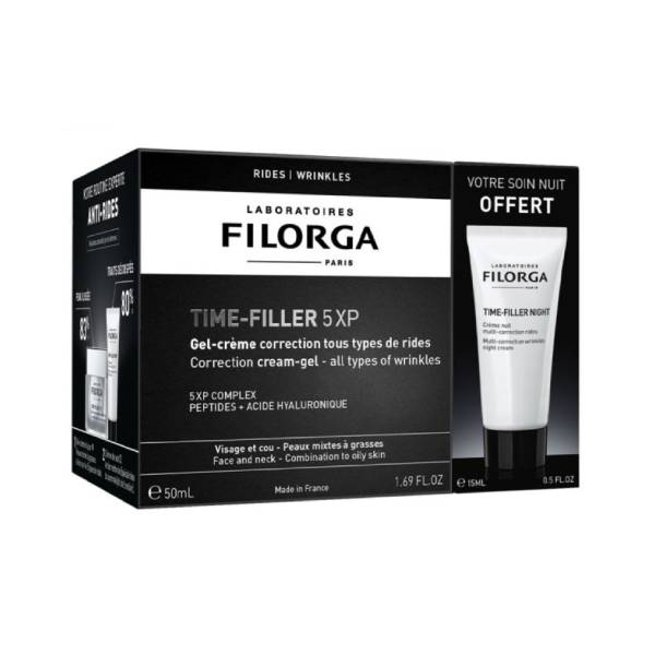 FILORGA Time-filler 5XP gel-crème correction tous types de rides 50ml ...