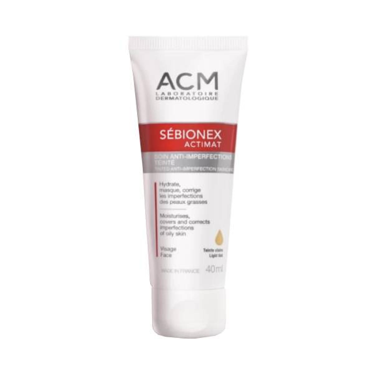 ACM Sébionex actimat soin anti-imperfections teinté 40ml ...