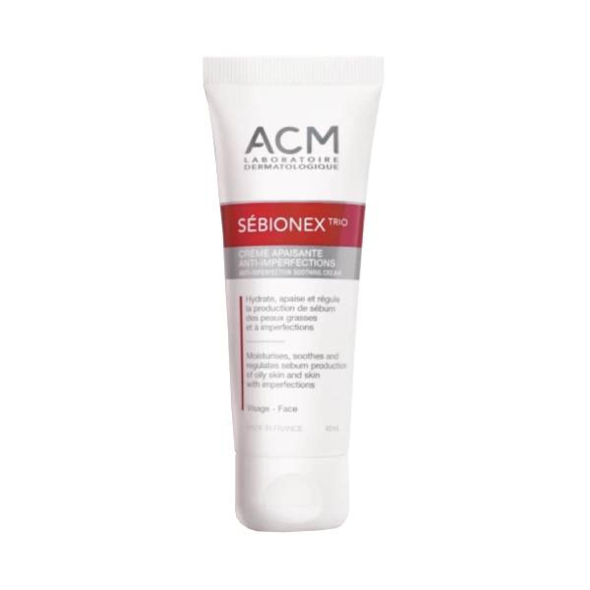 ACM Sébionex trio crème apaisante anti-irritations 40ml - Parapharmacie ...