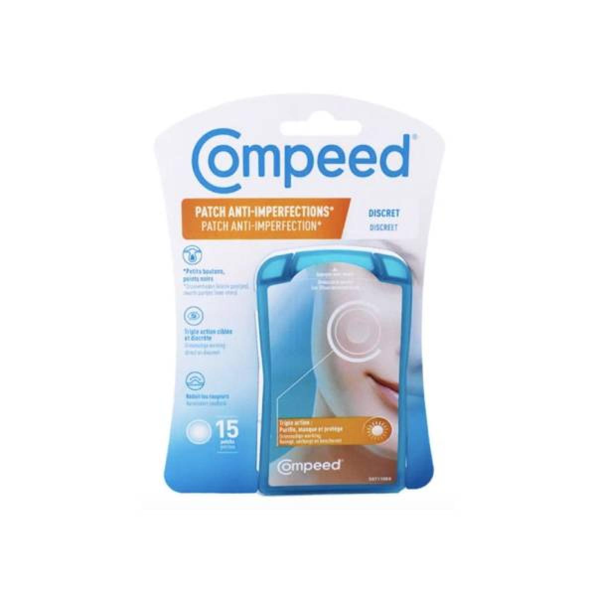 COMPEED 15 patchs anti-imperfections discrets - Parapharmacie - Pharmarket