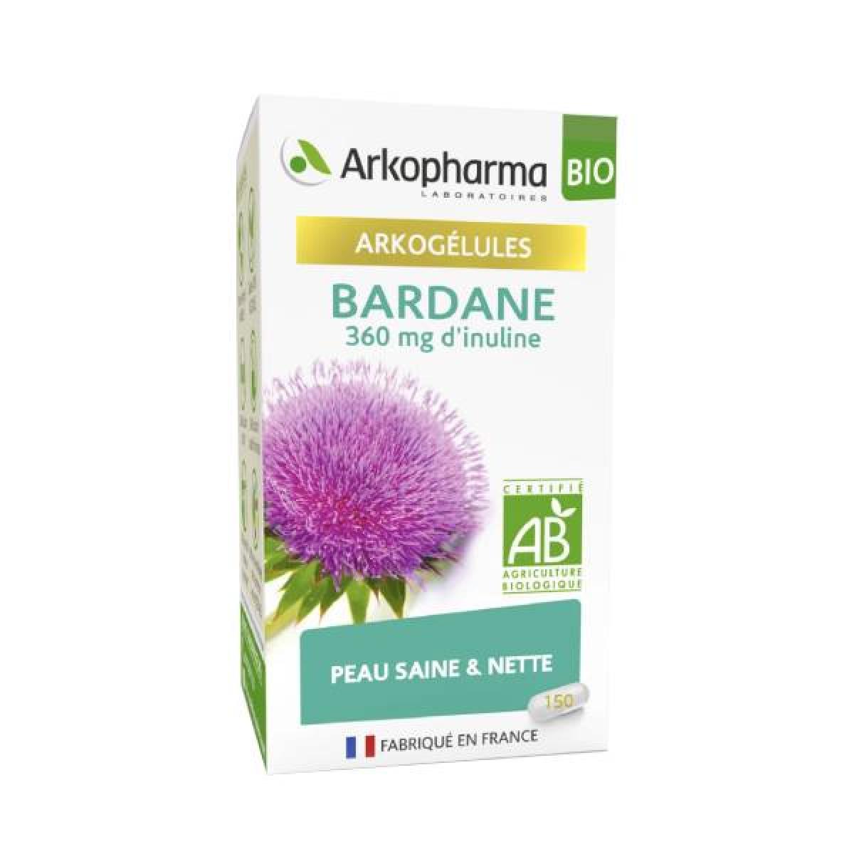ARKOPHARMA Arkogélules bardane bio 150 gélules - Parapharmacie - Pharmarket
