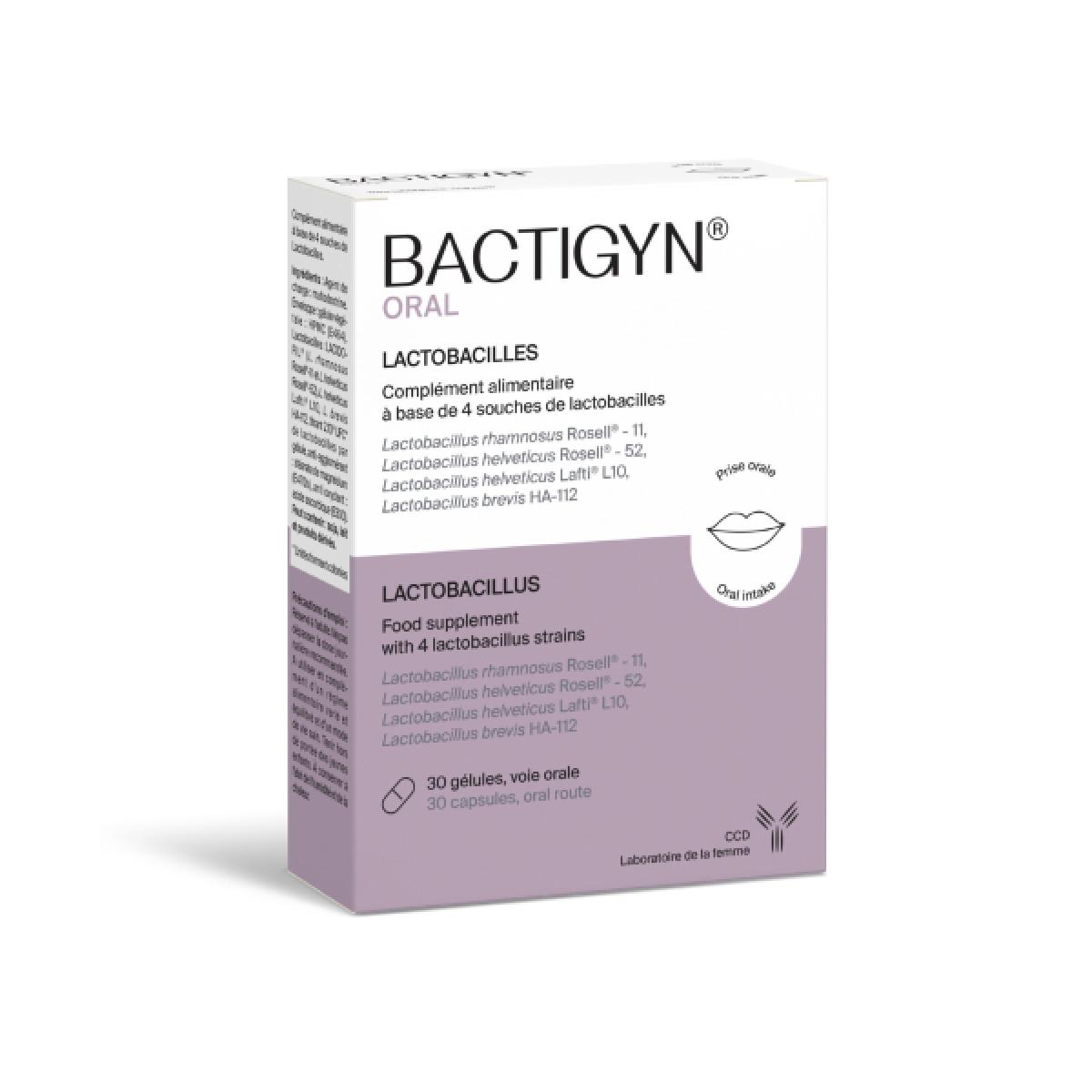C.C.D Bactigyn oral 30 gélules - Parapharmacie - Pharmarket