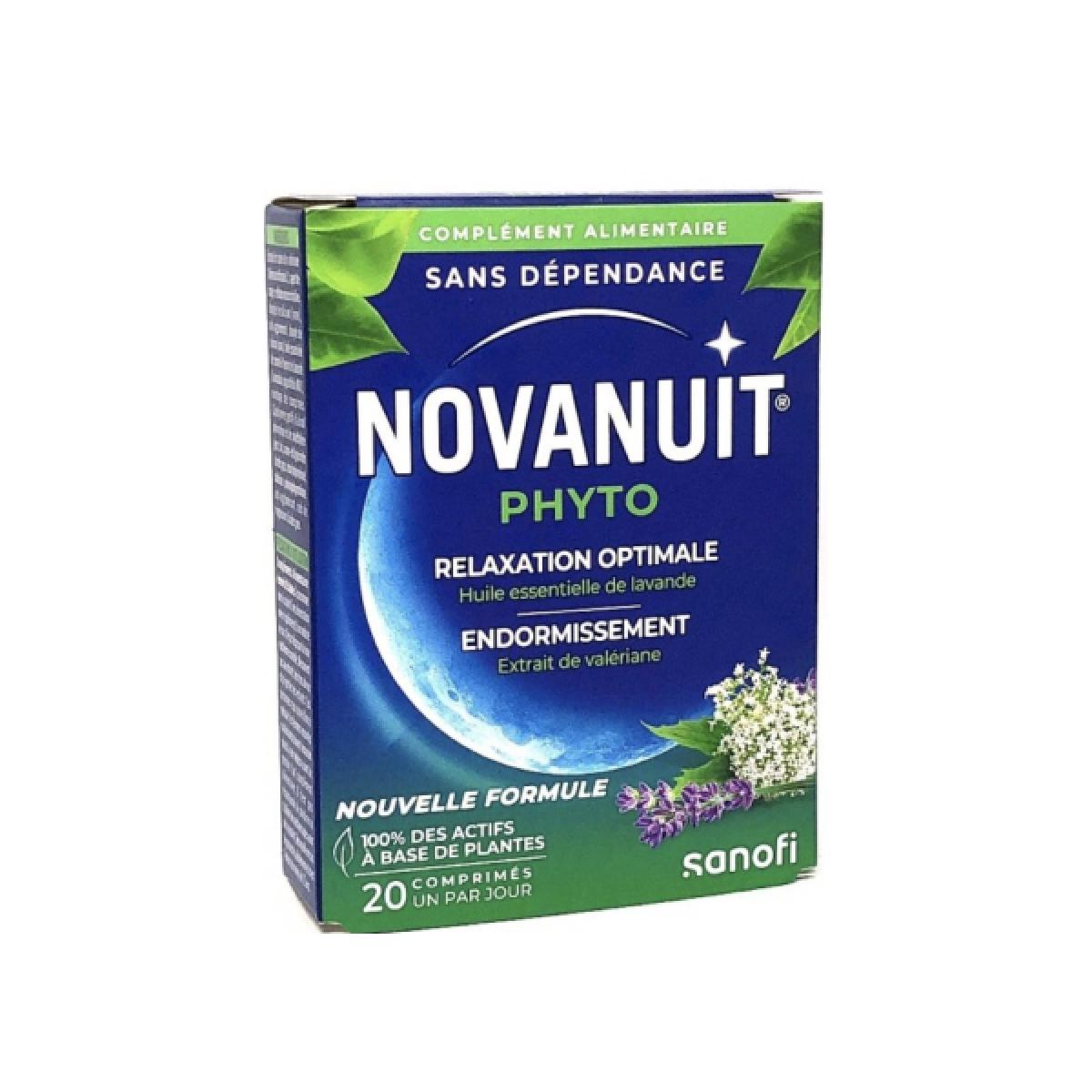 SANOFI Novanuit phyto 20 comprimés - Parapharmacie - Pharmarket