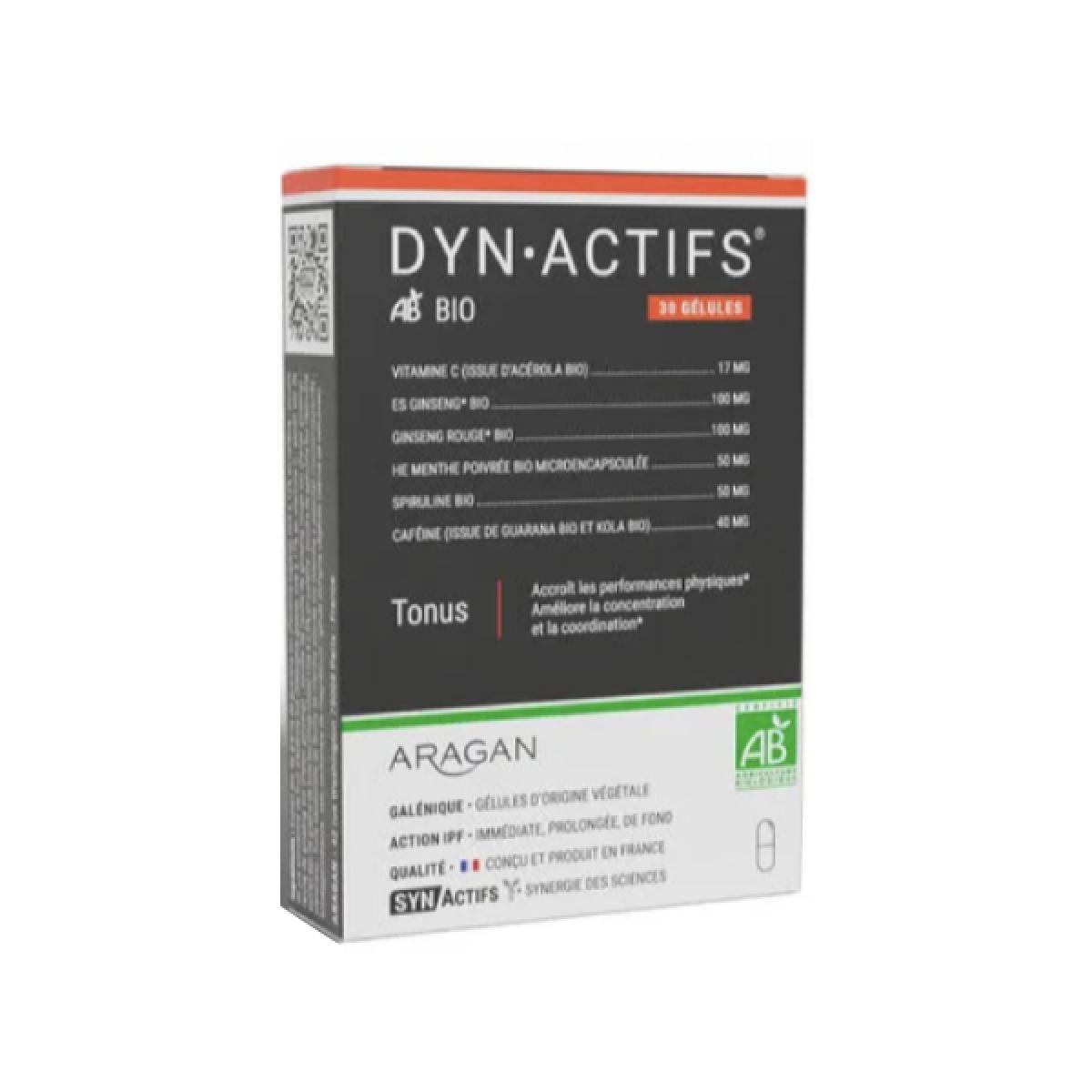 SYNACTIFS DynActifs bio 30 gélules - Parapharmacie - Pharmarket