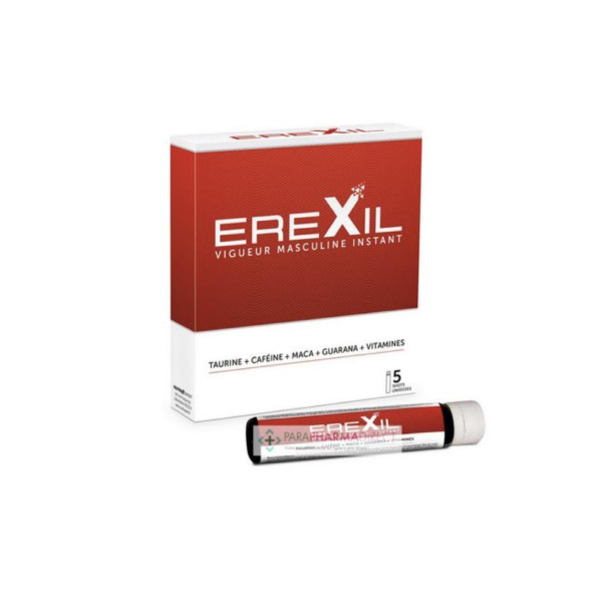 INELDEA Erexil vigueur masculine instantanée shots 5x25ml ...