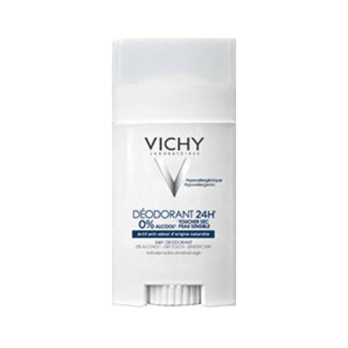 VICHY Déodorant 24h toucher sec stick 40ml - Parapharmacie - Pharmarket