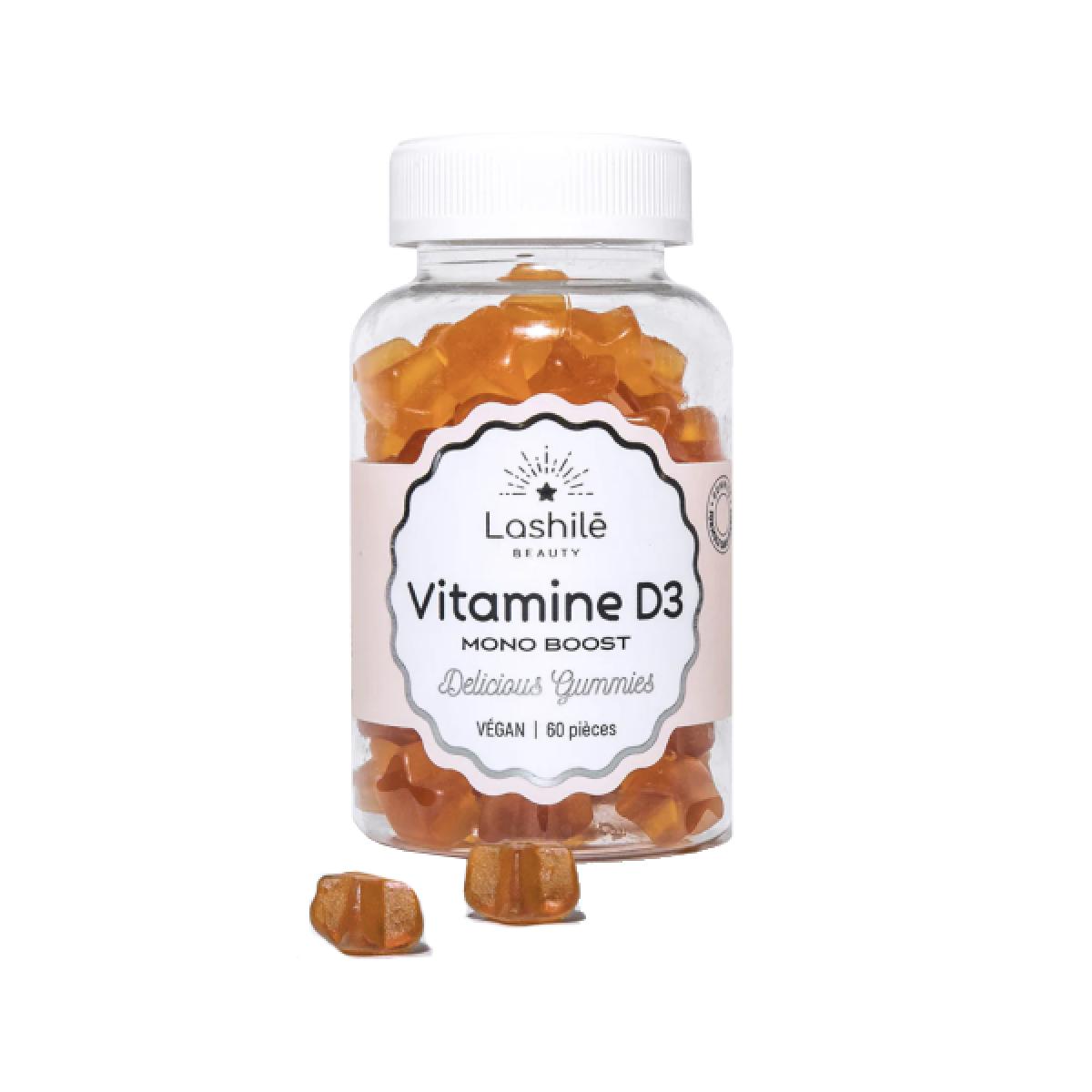 LASHILÉ BEAUTY Vitamine D3 60 gummies - Parapharmacie - Pharmarket