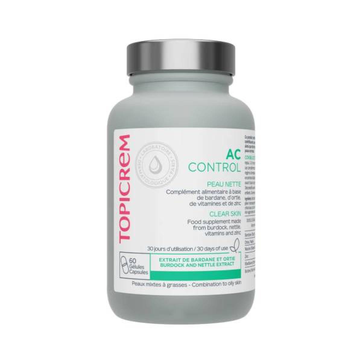TOPICREM AC Control 60 gélules - Parapharmacie - Pharmarket