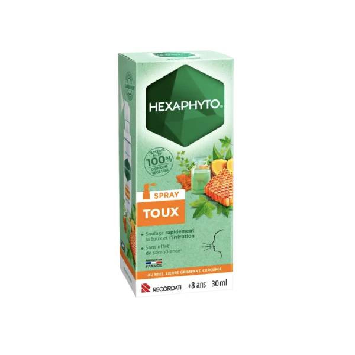 BOUCHARA-RECORDATI Hexaphyto spray toux 30ml - Parapharmacie - Pharmarket