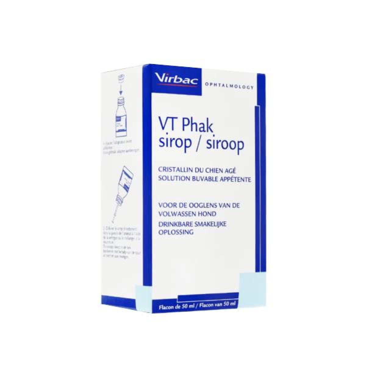 VIRBAC VT phak sirop 50ml - Parapharmacie - Pharmarket